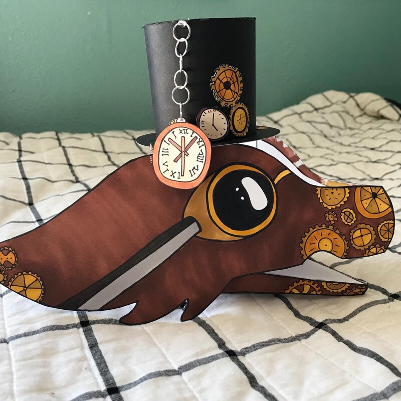 Forkscales Dragon Puppets - Etsy