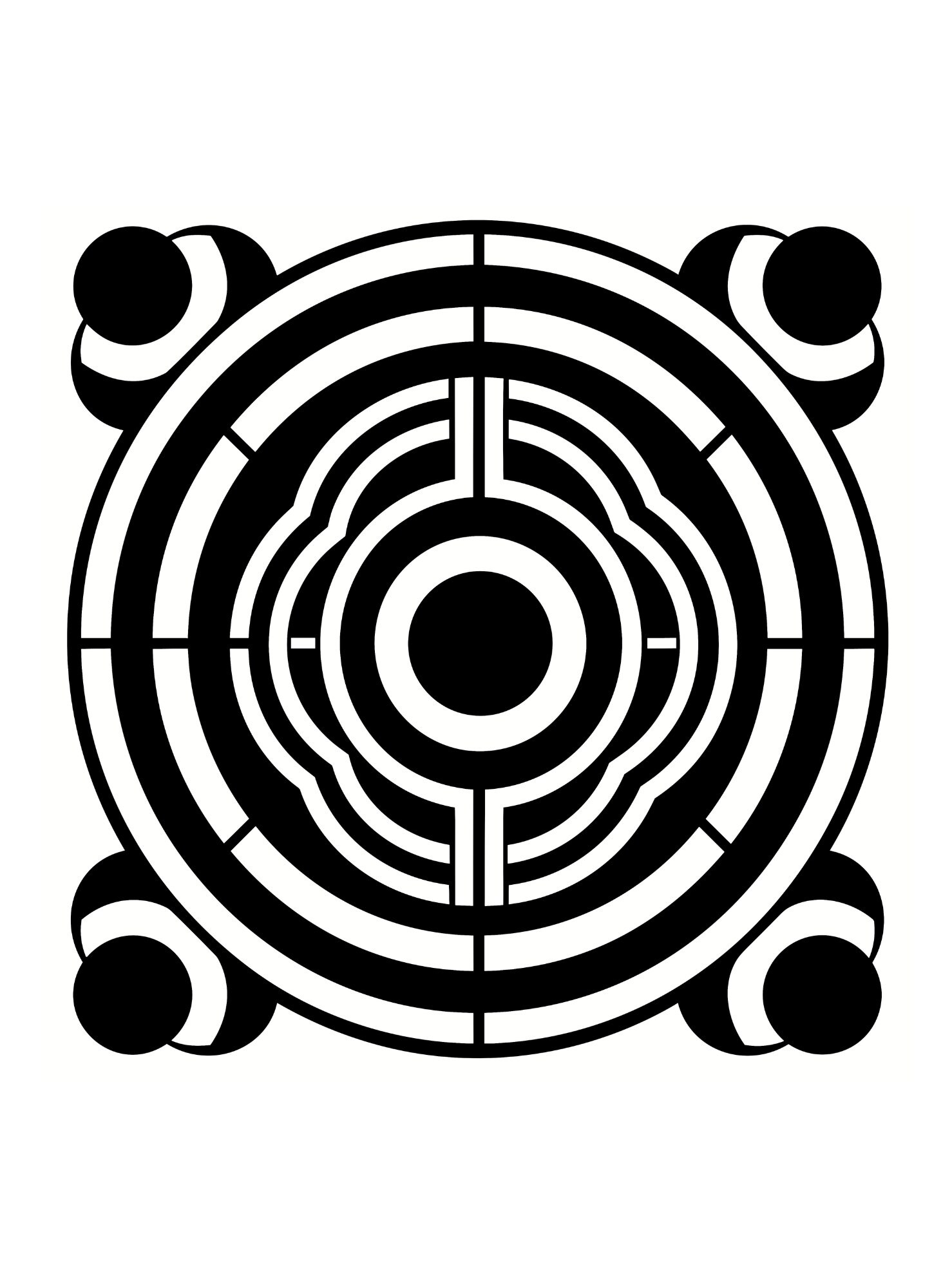100 Mandala Coloring Patterns, Random Patterns for Coloring, Mandala ...