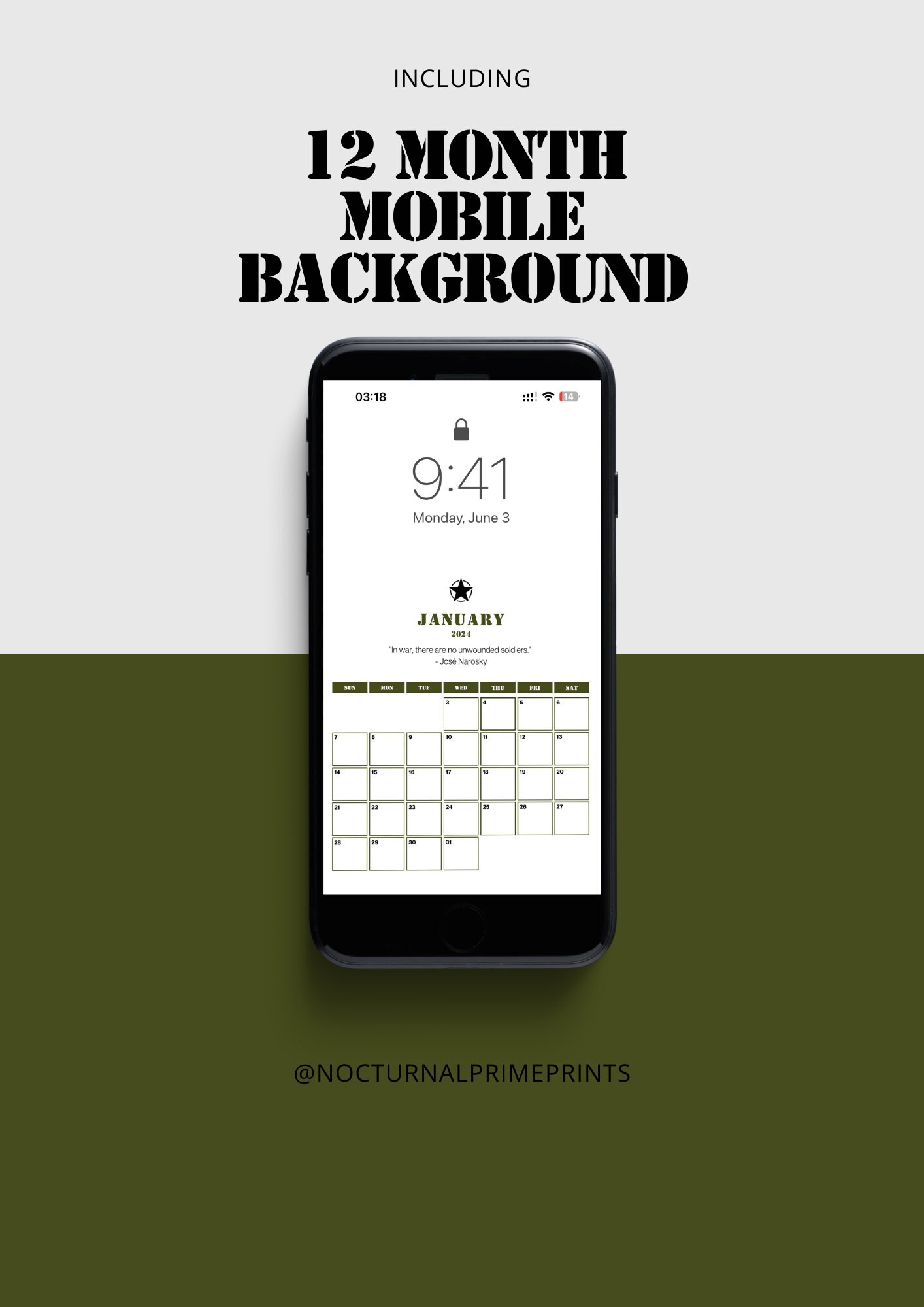 2024 Printable Wall Calender & Planner Portrait Oriantation - Etsy