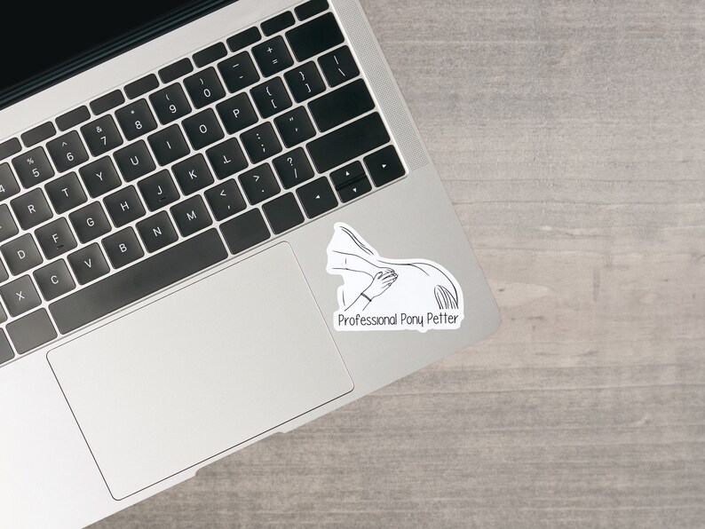 Equine Bodywork Sticker - Professional Pony Petter - Horse Sticker ...