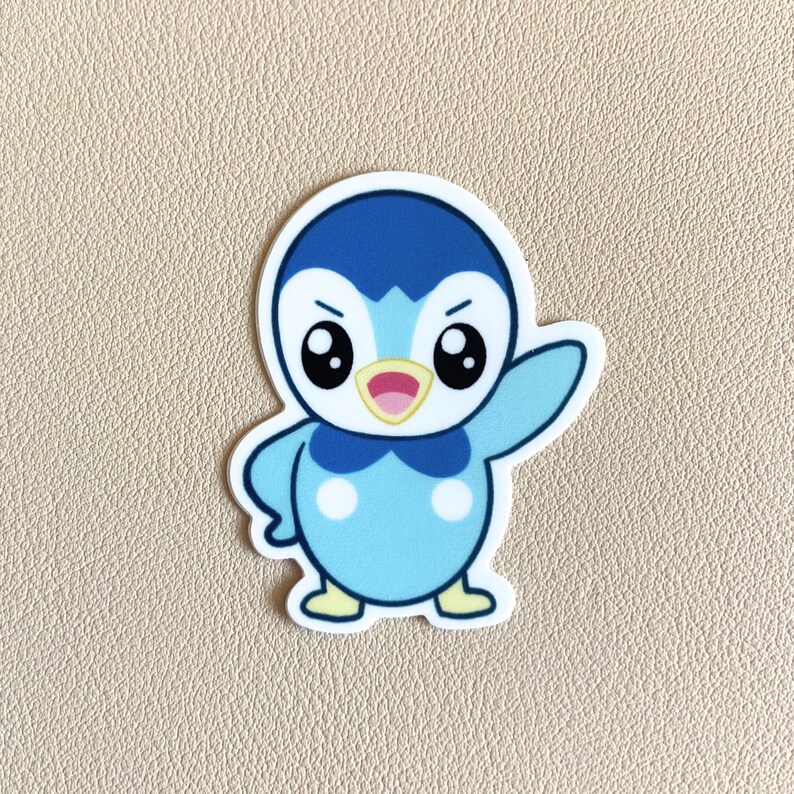 Don't Give up Sticker Cheer up Sticker Cute Piplup Sticker Matte or ...