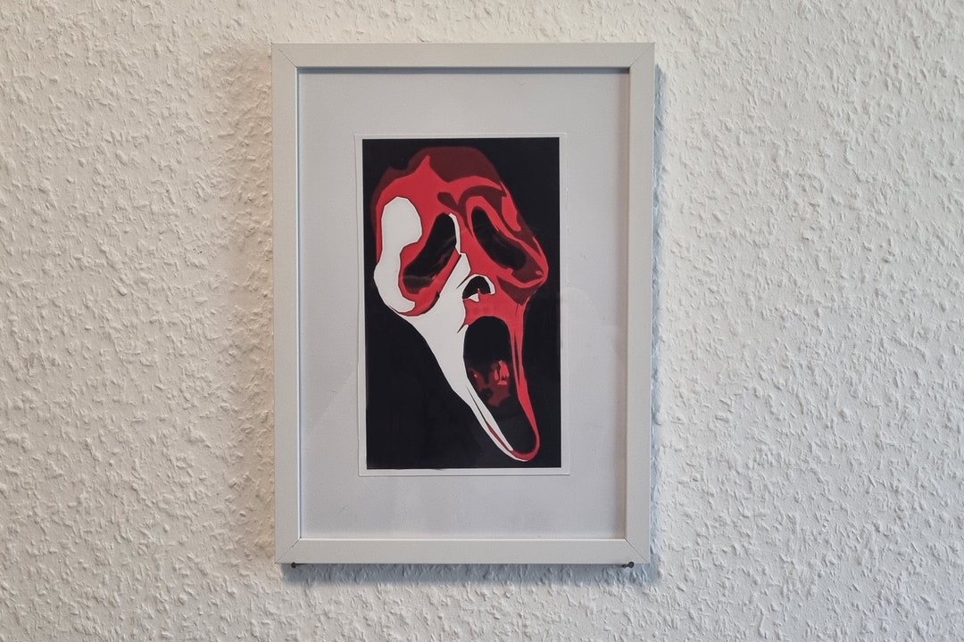 Ghostface (print) - Etsy