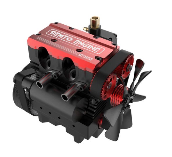 ST-NF2 Engine 7cc SOHC Inline 2 Cylinders 4 Stroke Air Cooled Nitro ...