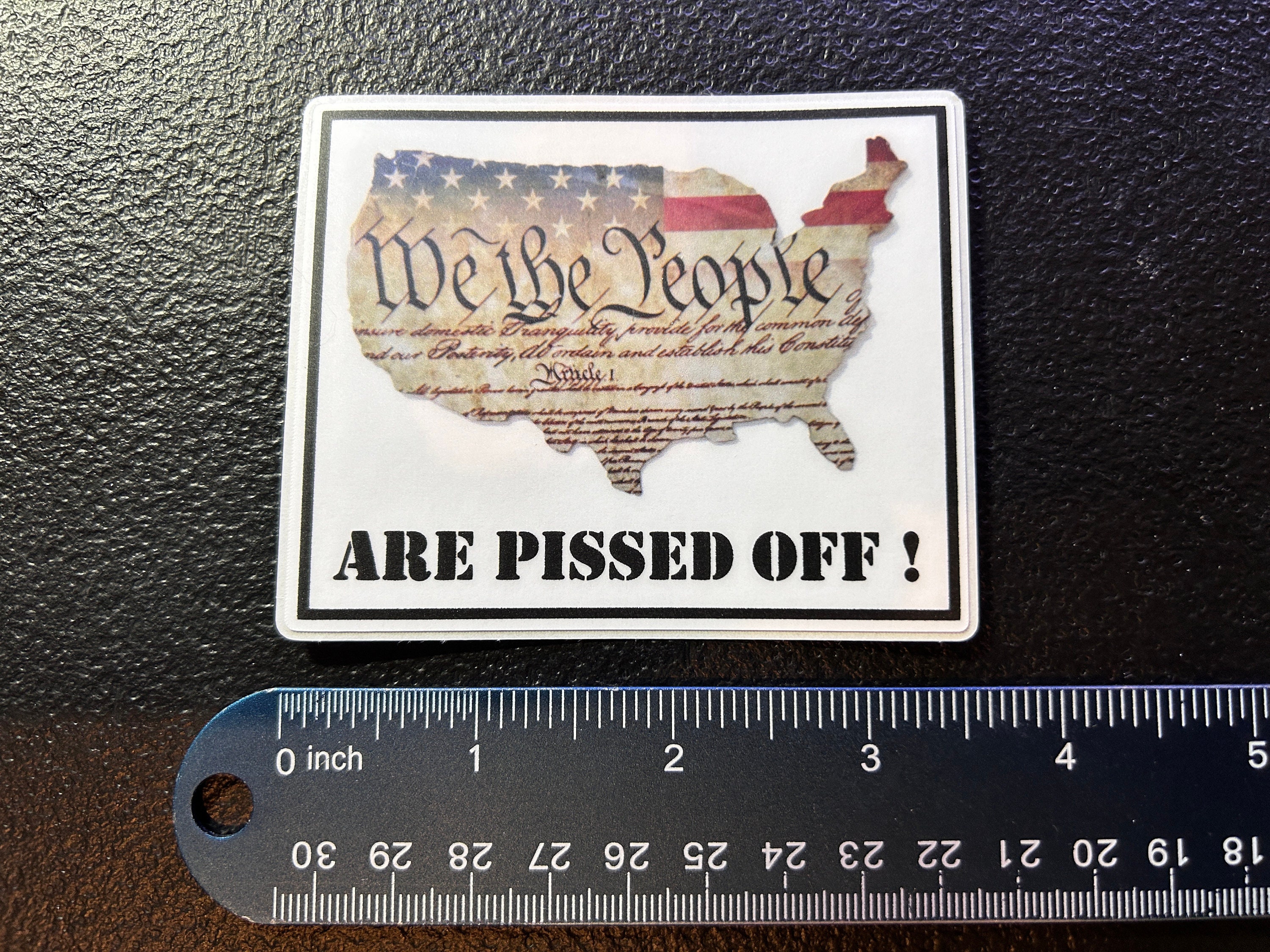 We the People Are Pissed off Decal. - Etsy