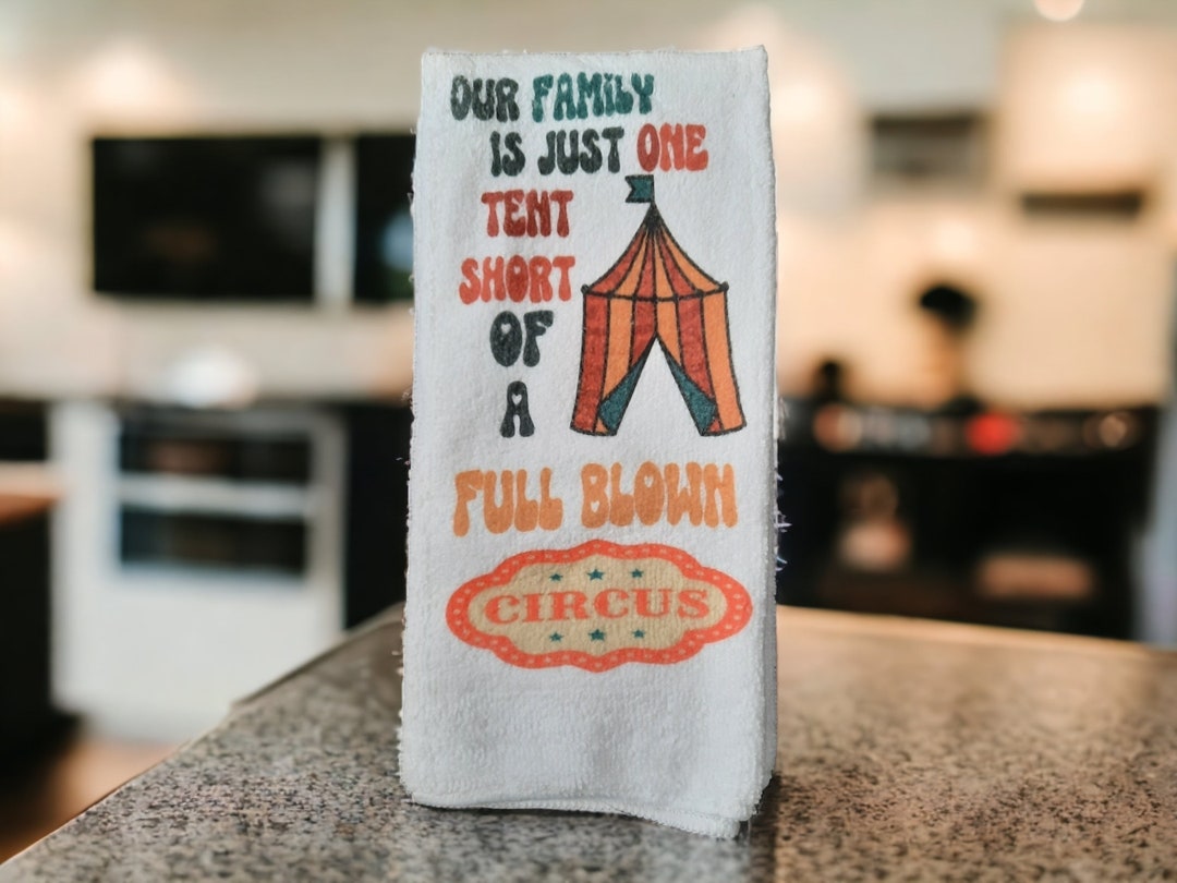 Kitchen Hand Towels With Funny Sayings crochet Top Option Available ...