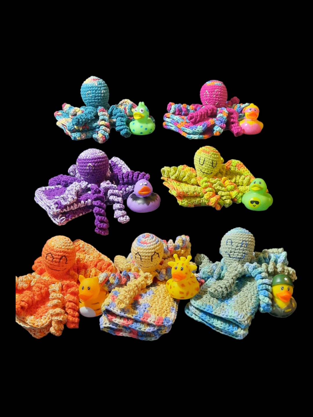 Baby Octopus Bath & Nap Set - Etsy