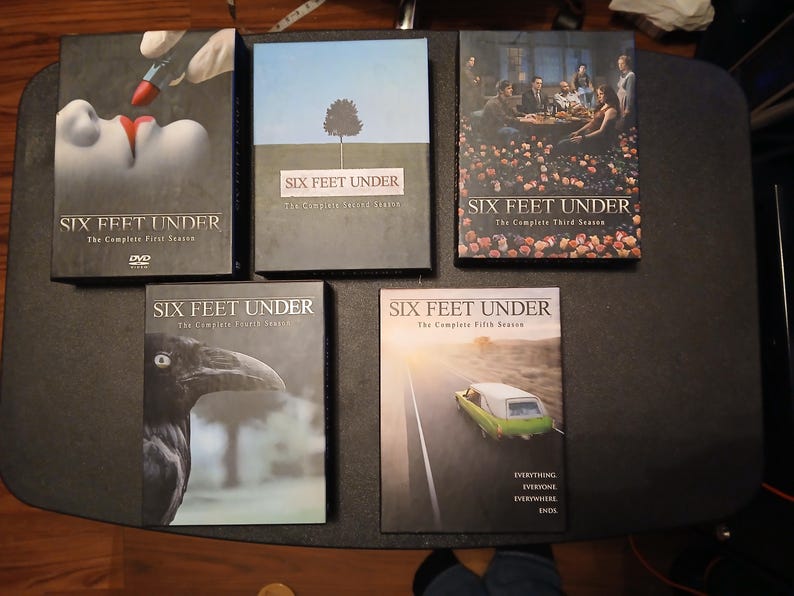 Dvds - Six Feet Under - Complete Series - Seasons 1-5 - Etsy