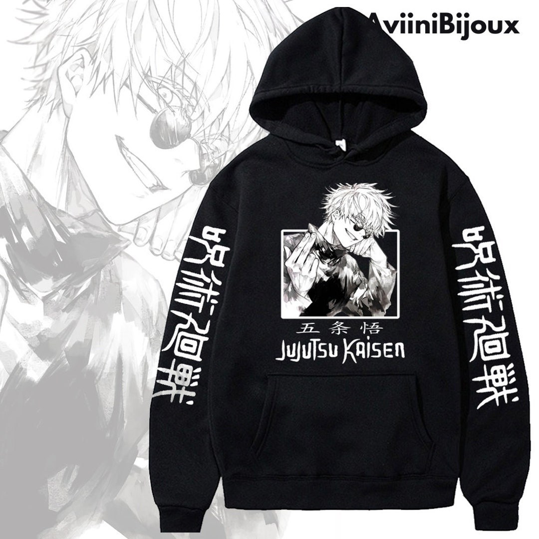 Jujutsu Kaisen Anime Gojo Satoru Print Hoodies Unisex Casual - Etsy UK