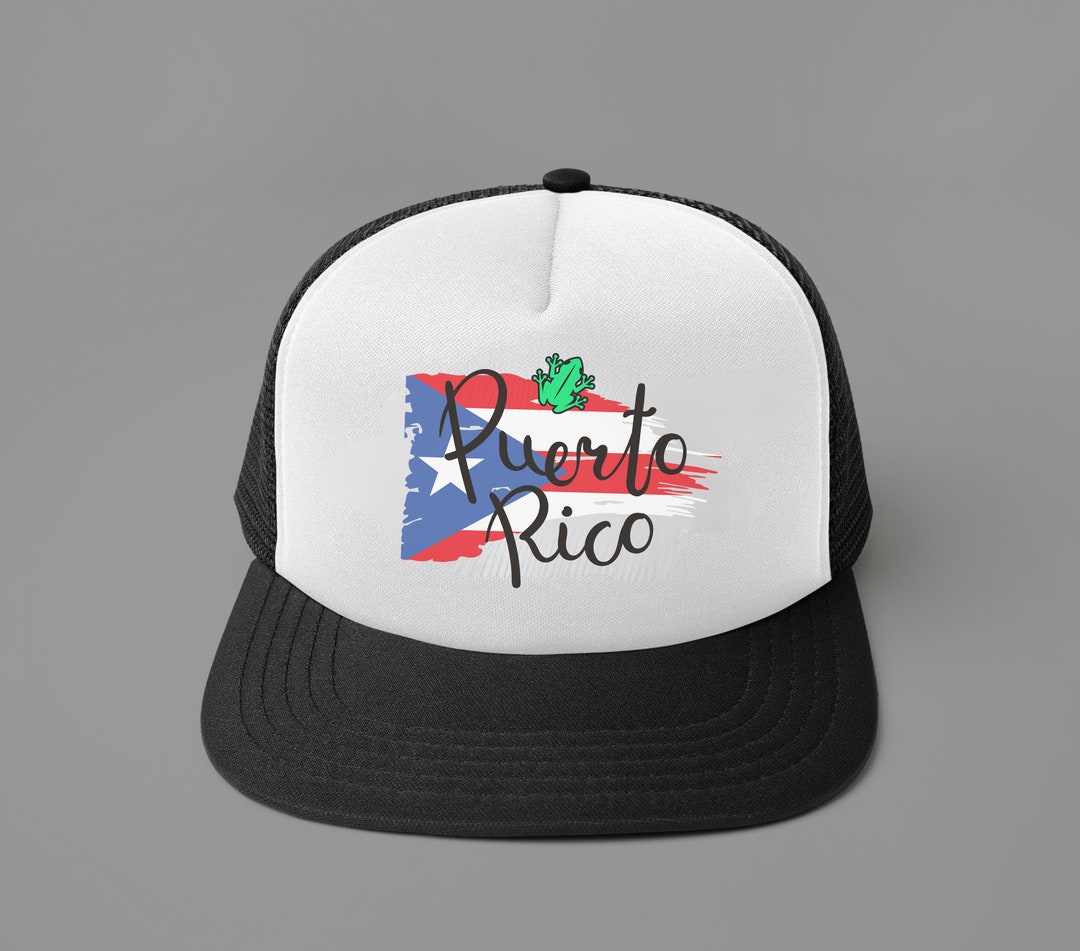Puerto Rico Flag Trucker Hat, Puerto Rico Trucker Caps, I Love Puerto ...