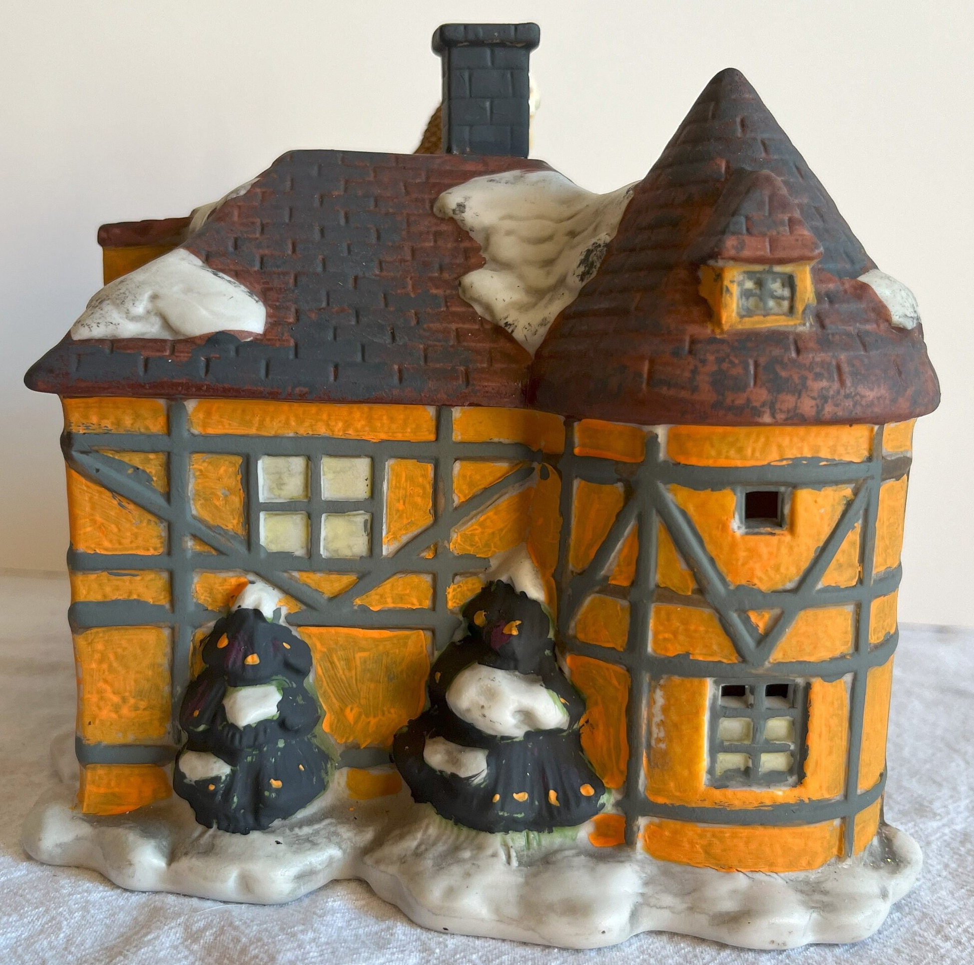 Halloween House Vintage Halloween House Haunted House - Etsy
