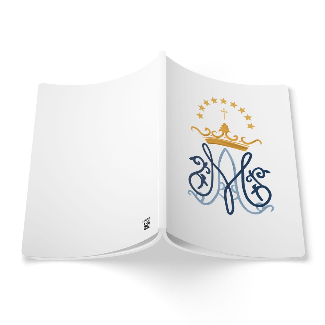 Auspice Maria Monogram Virgin Mary Catholic Prayer Journal Catholic ...