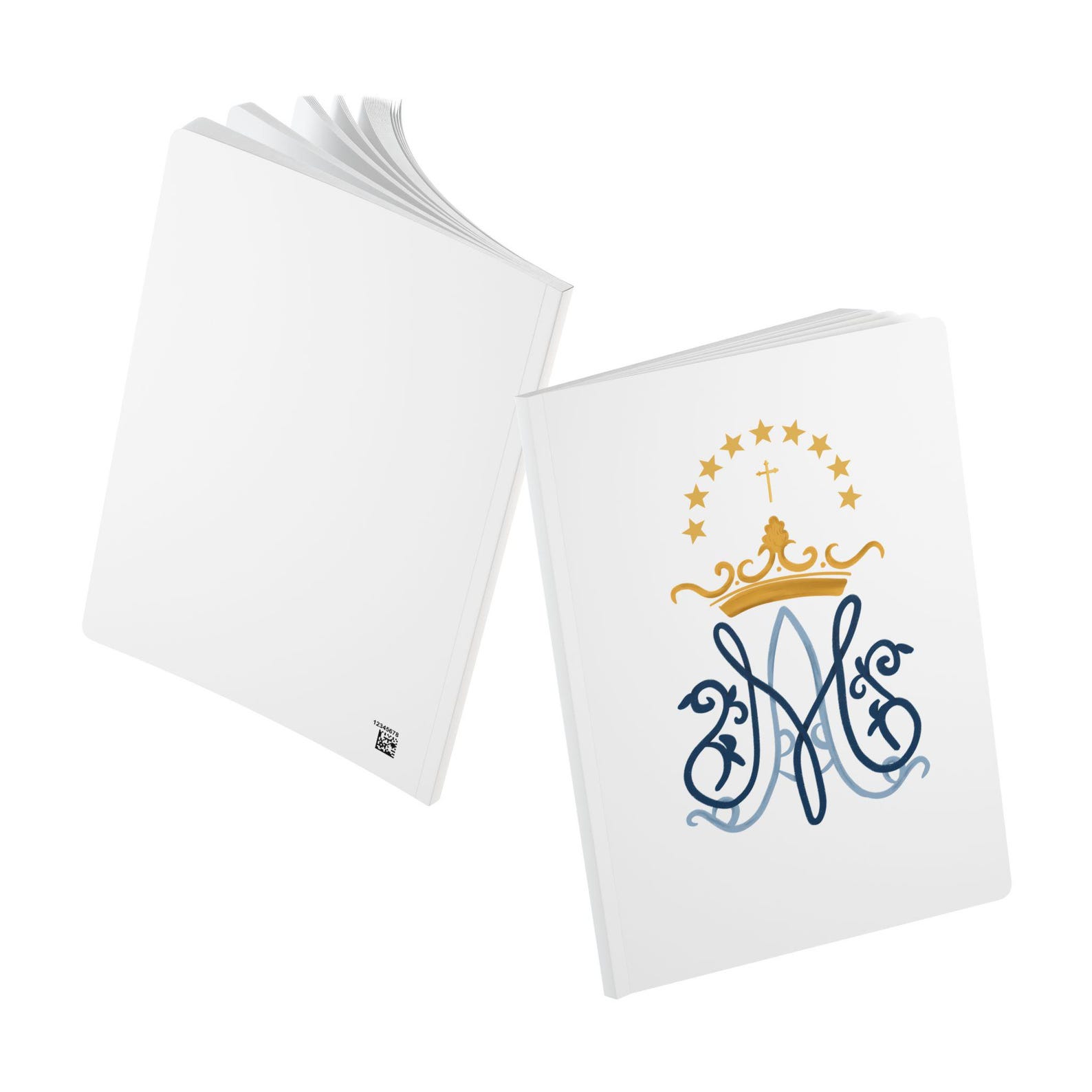 Auspice Maria Monogram Virgin Mary Catholic Prayer Journal Catholic ...