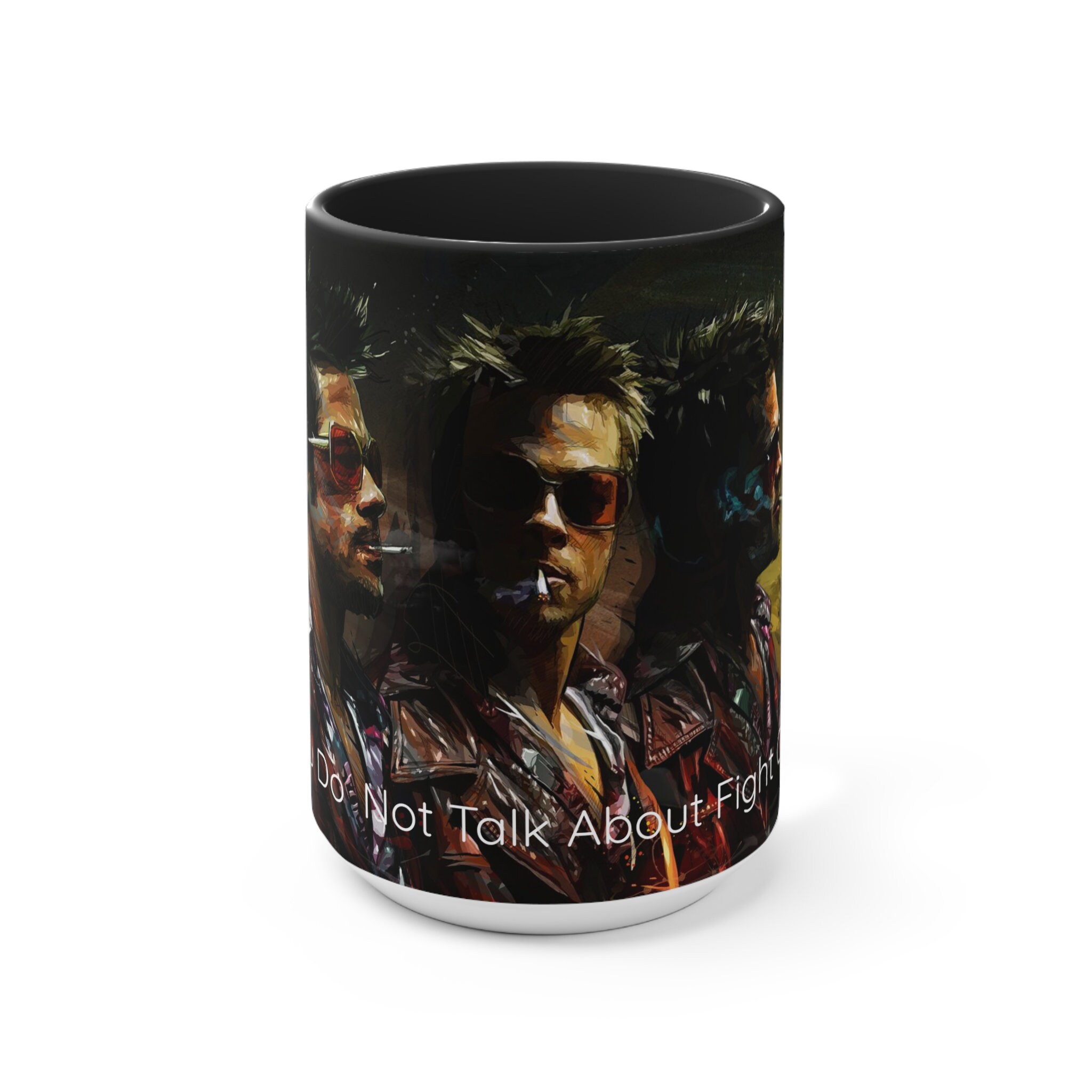 Fight Club Mug Caffee Cup Tyler Durden Brad Pitt Gift Cup - Etsy