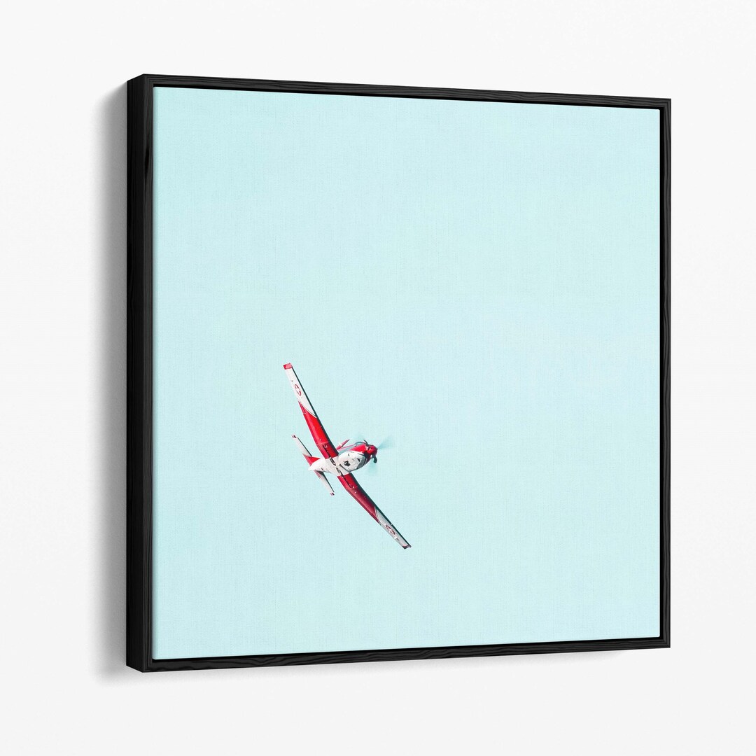 A-918 Swiss Air Force Pilatus NCPC-7 Aerobatic Plane Canvas Wall Art ...