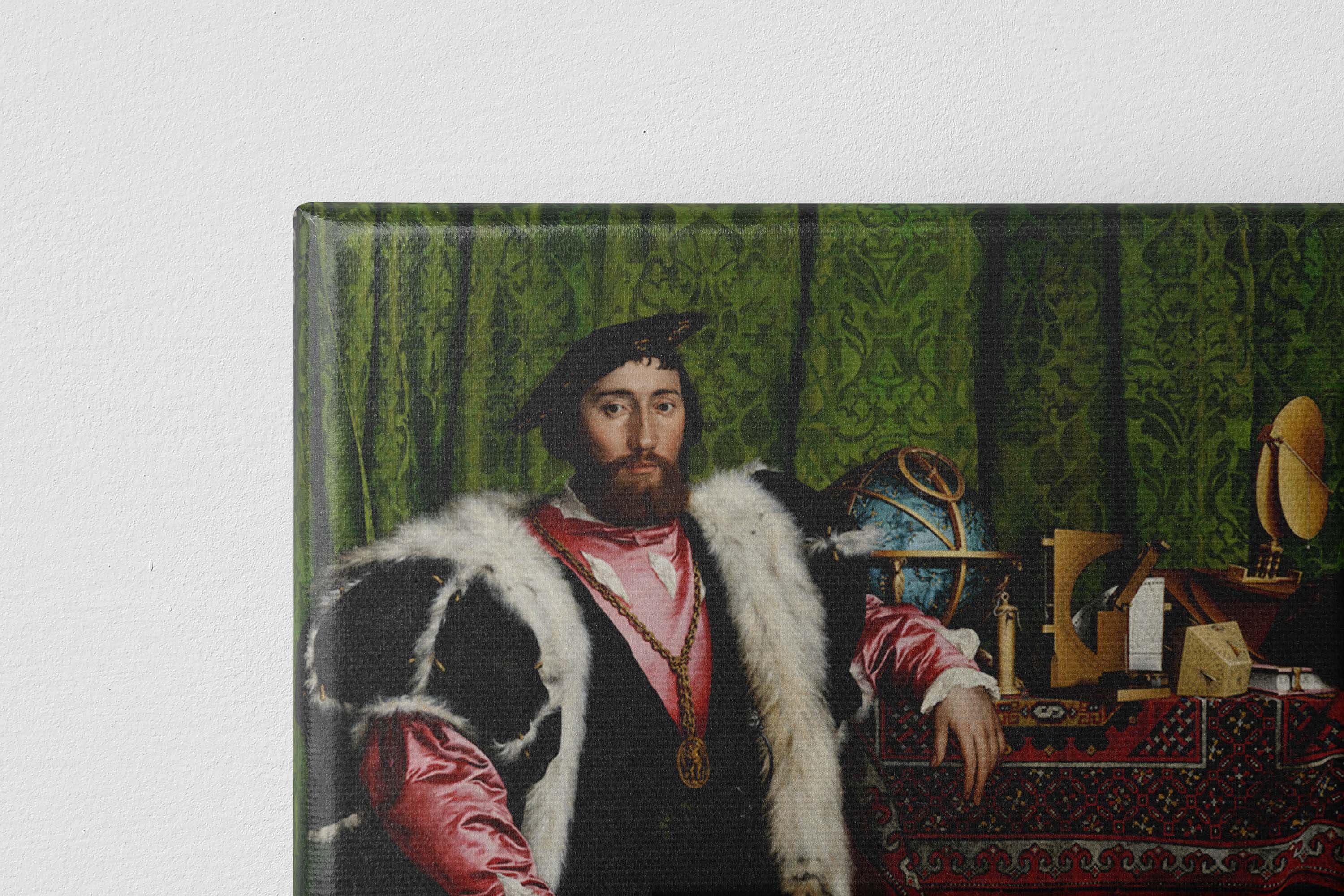 The Ambassadors by Hans Holbein the Younger Canvas Wall Art & Poster ...
