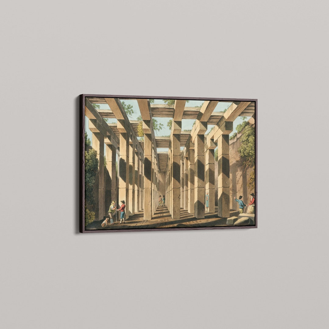 Ancient Cistern in Val Di Noto Canvas Wall Art & Poster Print [5:7] - Etsy