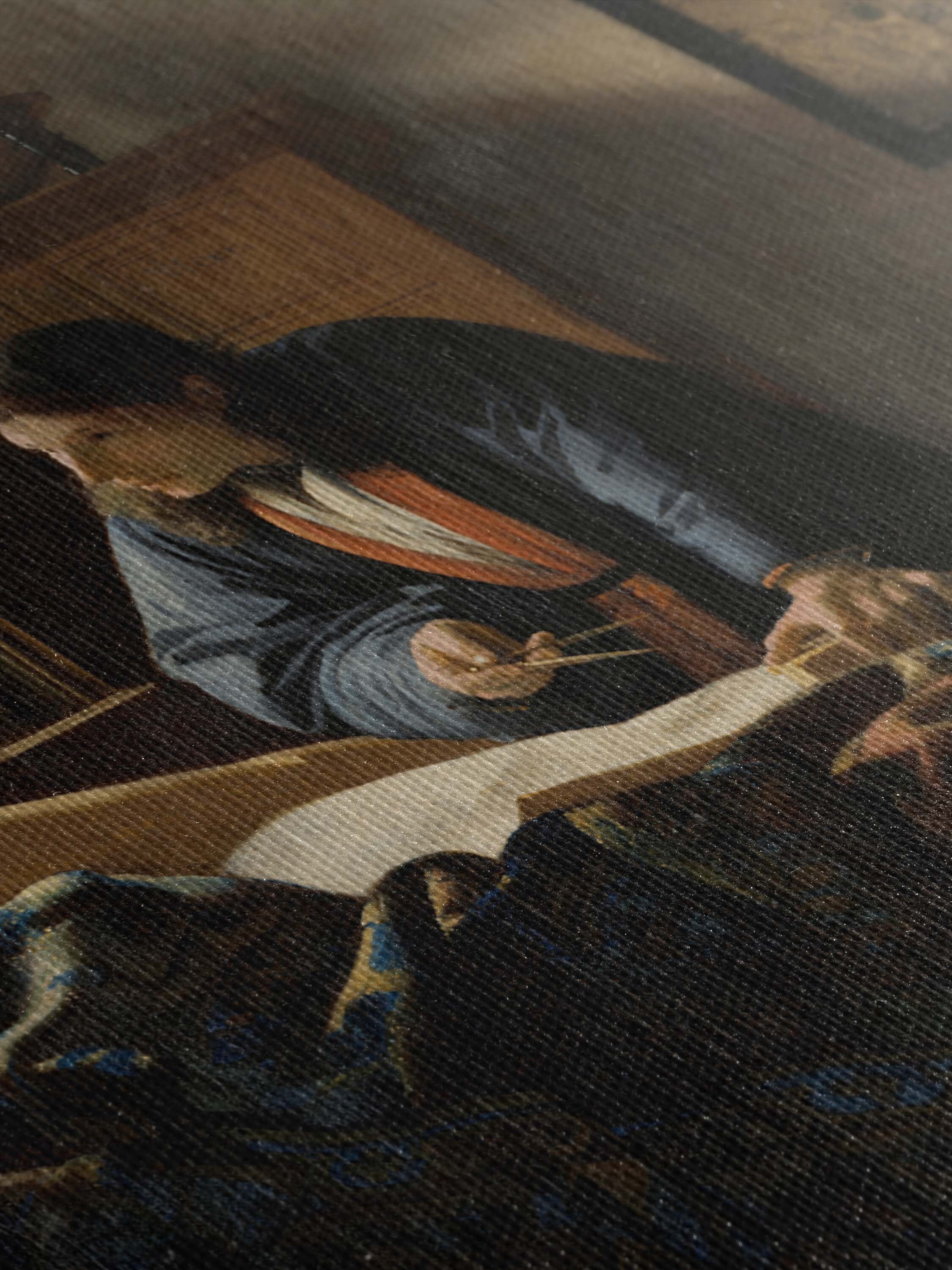 The Geographer by Johannes Vermeer Canvas Wall Art & Poster Print ...