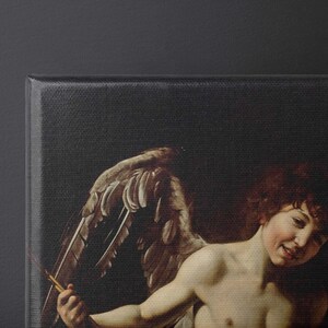 Cupid as Victor by Caravaggio Canvas Wall Art & Poster Print [5:7] - Etsy