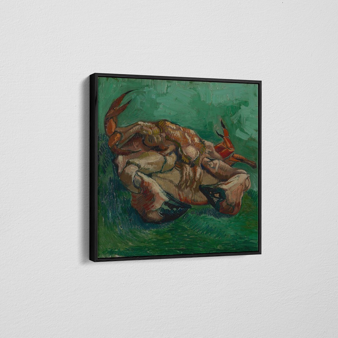 A Crab on Its Back by Vincent Van Gogh Canvas Wall Art & Poster Print ...