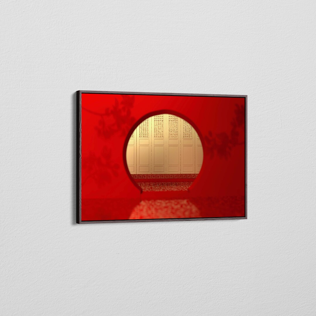 Keyhole Gate Canvas Wall Art & Poster Print [5:7] - Etsy