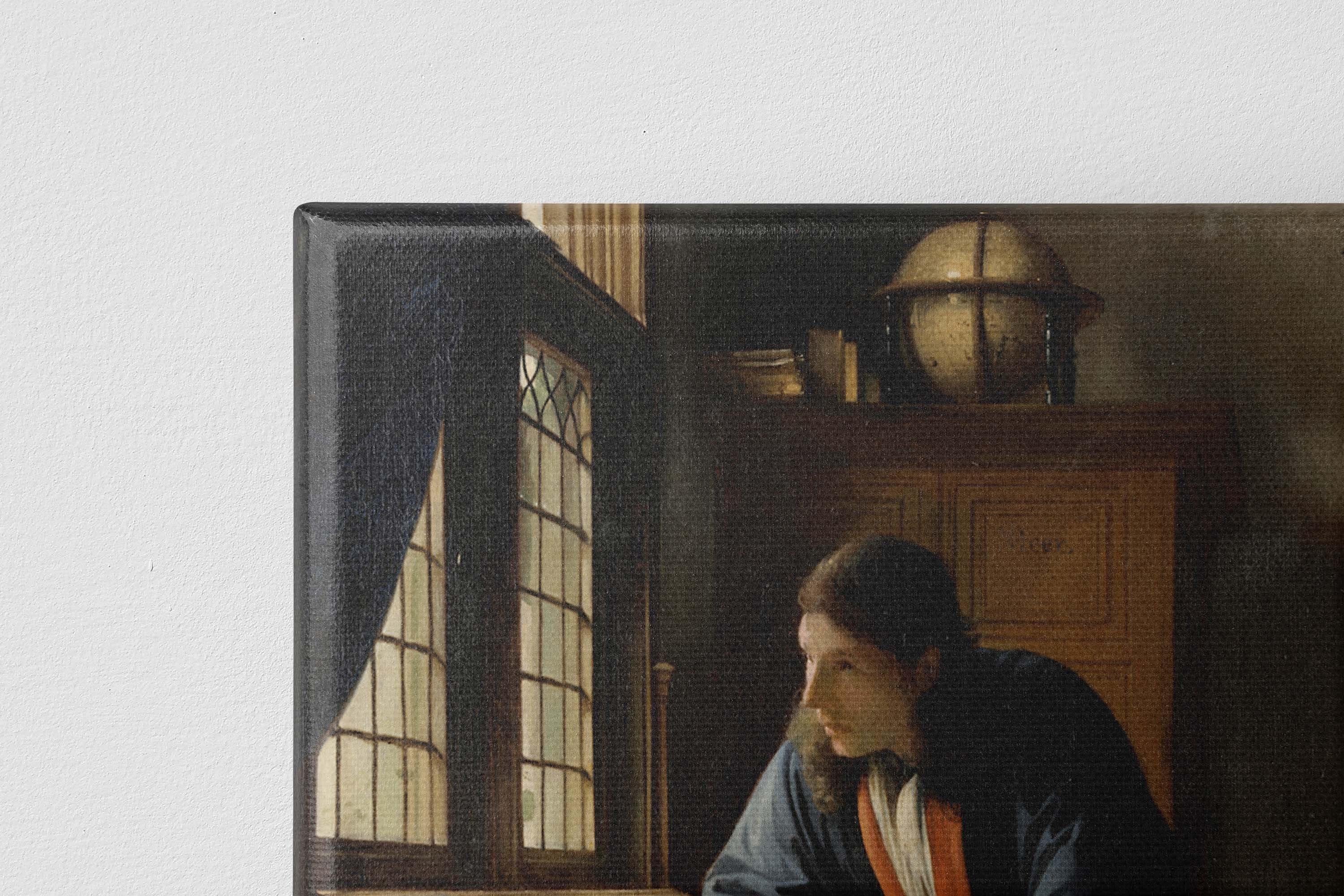 The Geographer by Johannes Vermeer Canvas Wall Art & Poster Print ...
