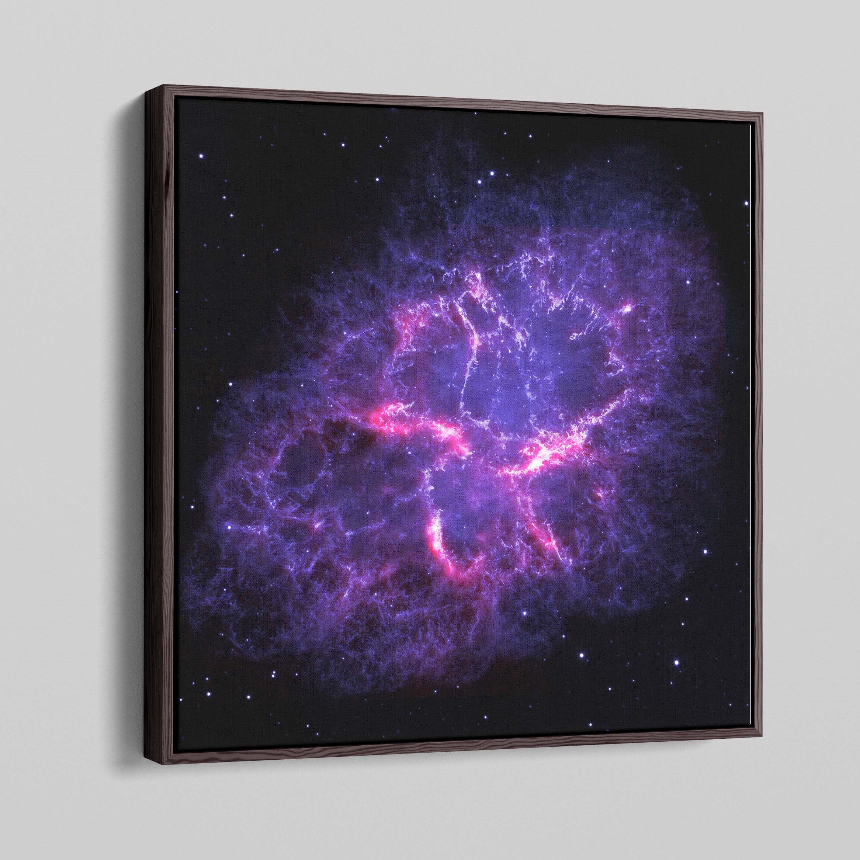 Crab Nebula, as Seen by Herschel and Hubble by NASA Canvas Wall Art ...