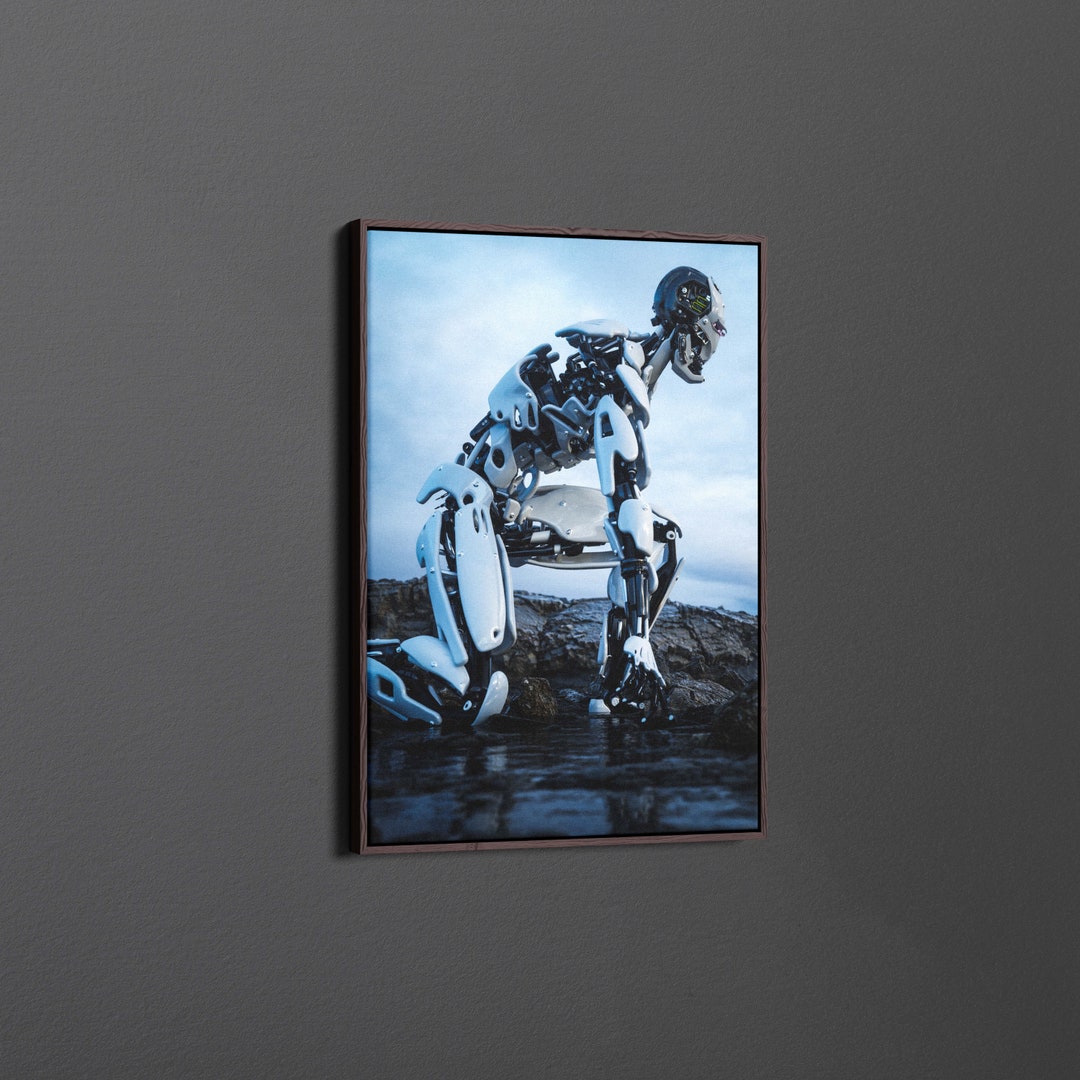 AI Exploration by Cash Macanaya Canvas Wall Art & Poster Print [5:7] - Etsy
