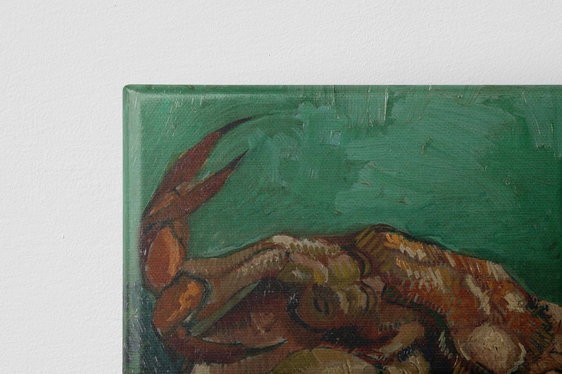 A Crab on Its Back by Vincent Van Gogh Canvas Wall Art & Poster Print ...