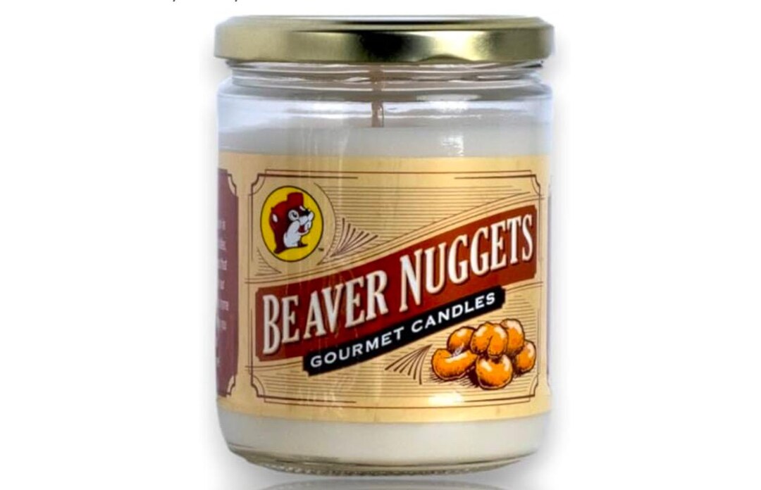 Buc-ees Bucee Beaver Nuggets Scented Candle Jar NEW Gift - Etsy