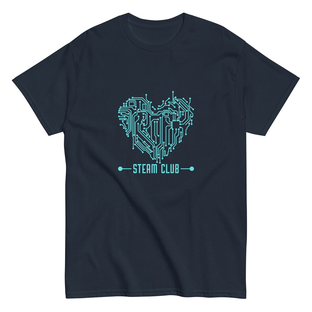 STEAM Club T-shirt Template - Etsy
