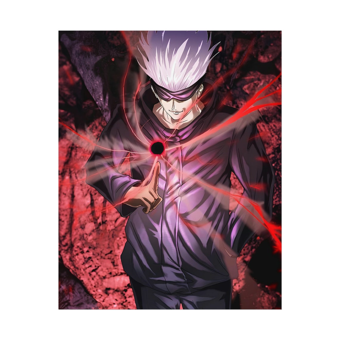 Satoru Gojo - Jujutsu Kaisen - Poster - Fan Art - Etsy Canada