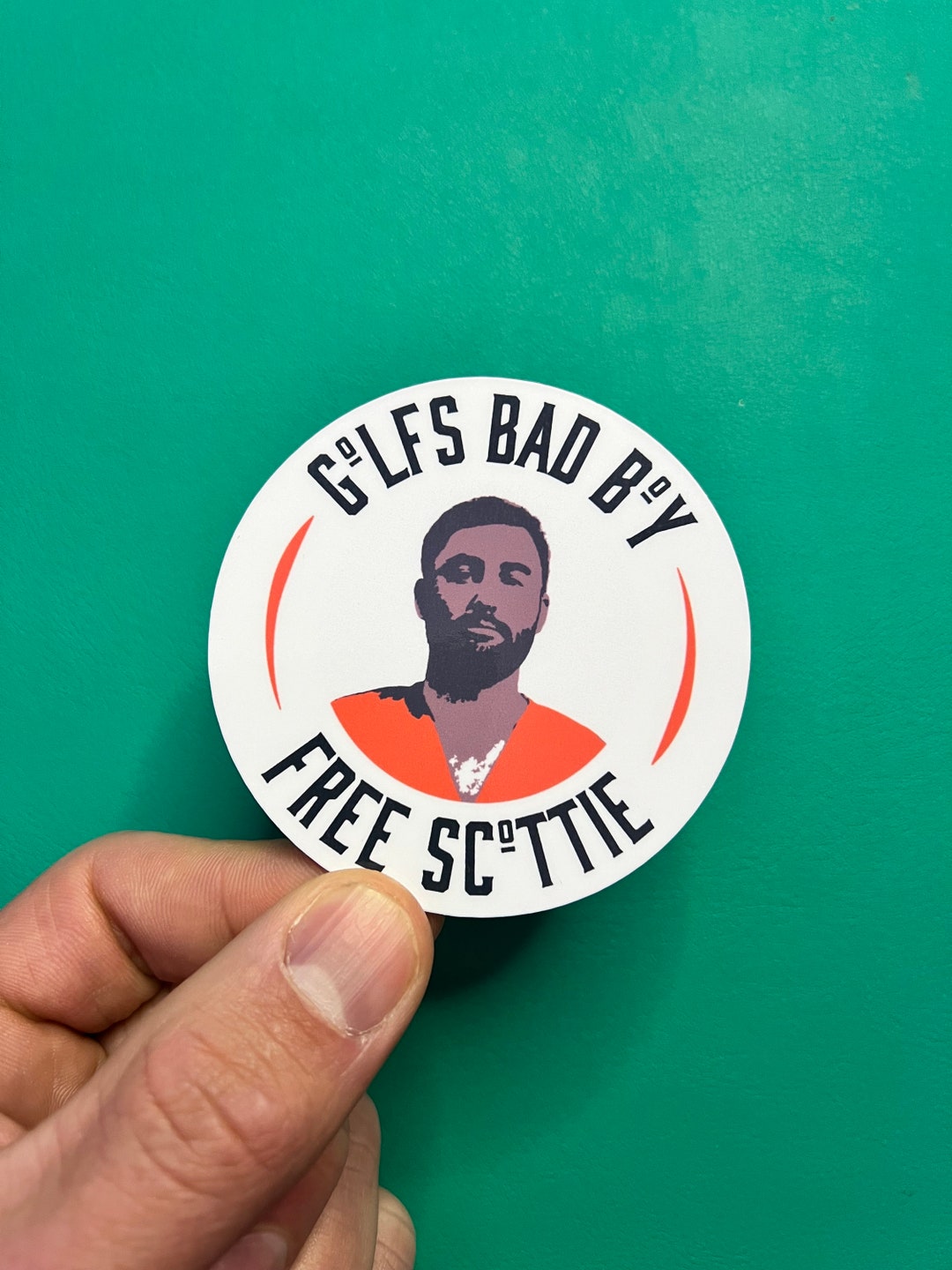 Golf Bad Boy Scottie Scheffler Sticker | Vinyl Die Cut Sticker | Free ...