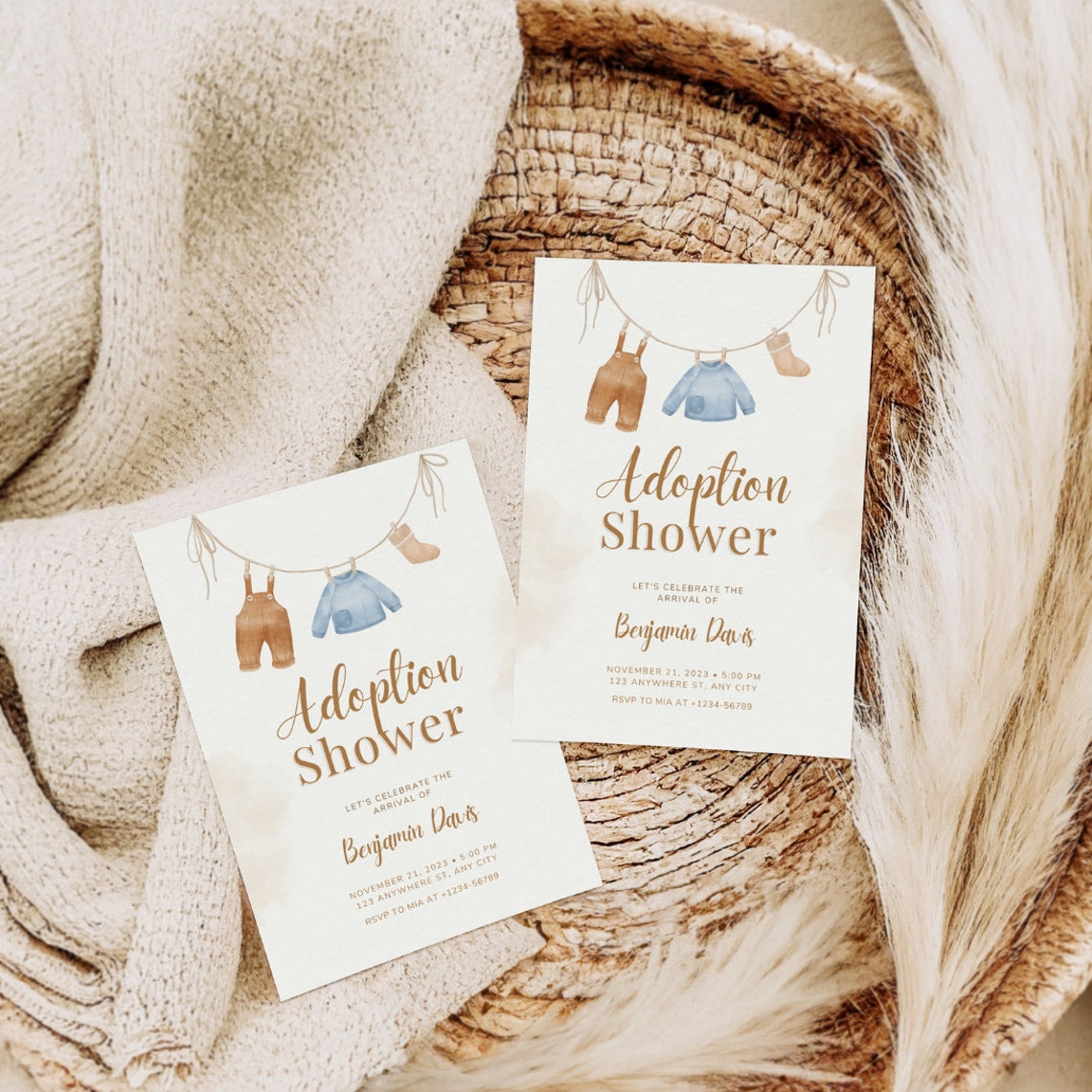 Adoption Baby Shower Invitation, Chosen Baby Shower, Adoption Shower ...