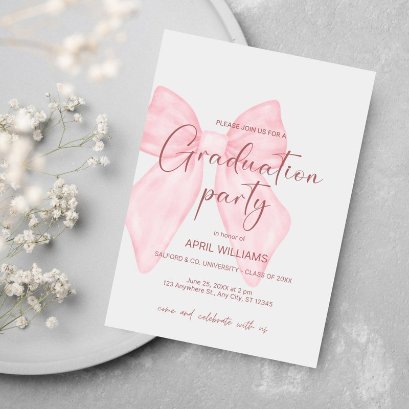 Pink Graduation - Etsy