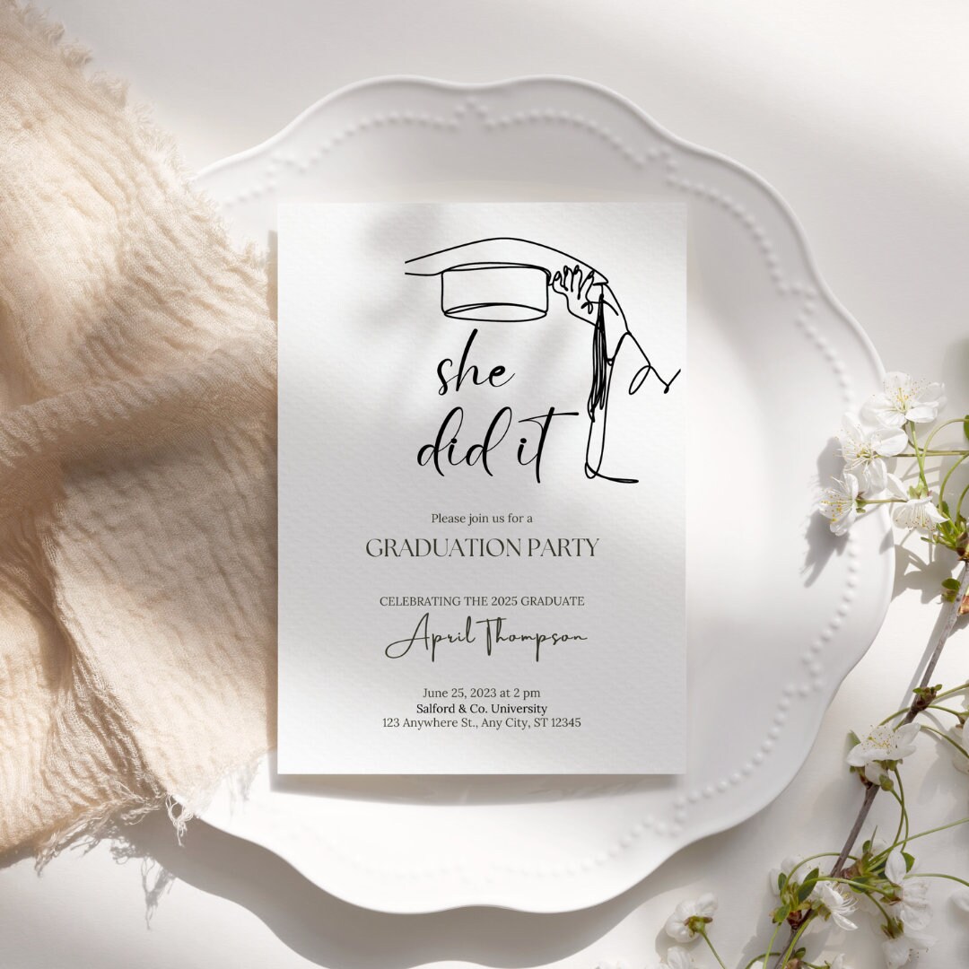 Nurse Practitioner Graduation Invitation, Nursing Graduation Invitation ...