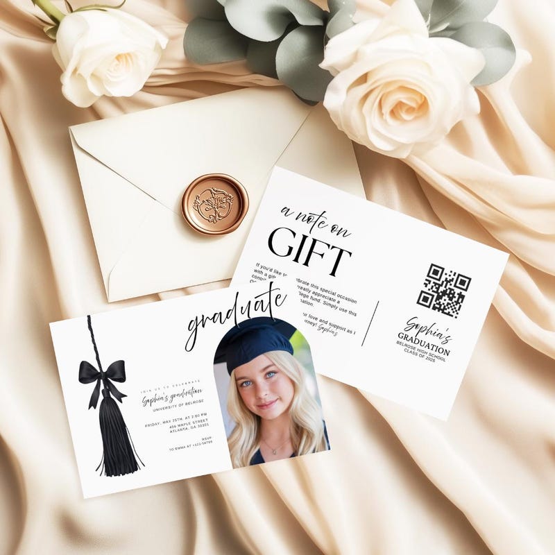 Graduation Venmo Insert - Etsy