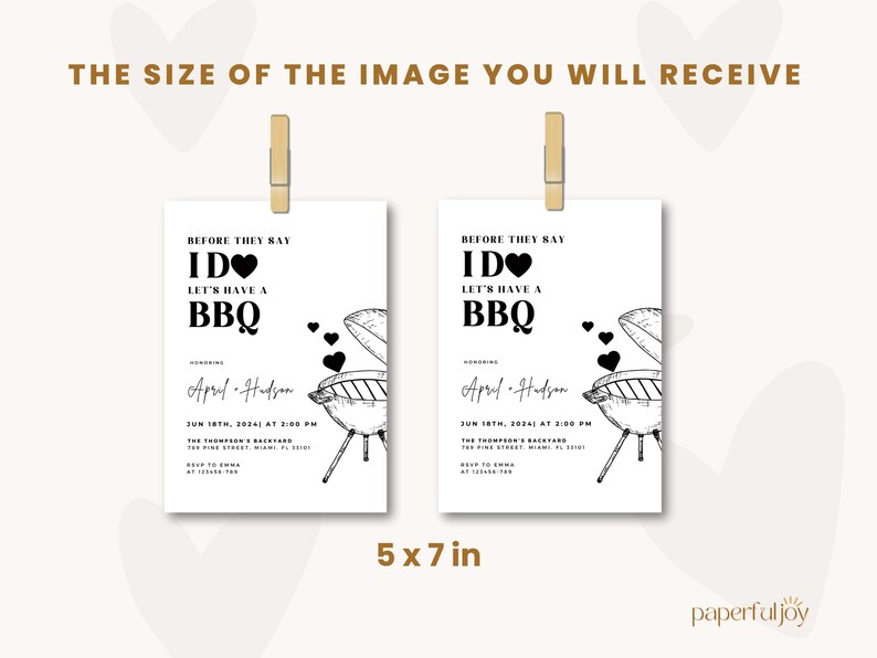 Bbq and Brews Before I Do, I Do BBQ Invitation, I Do Bbq Engagement, I ...