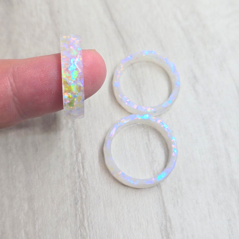 Iridescent Ring - Etsy