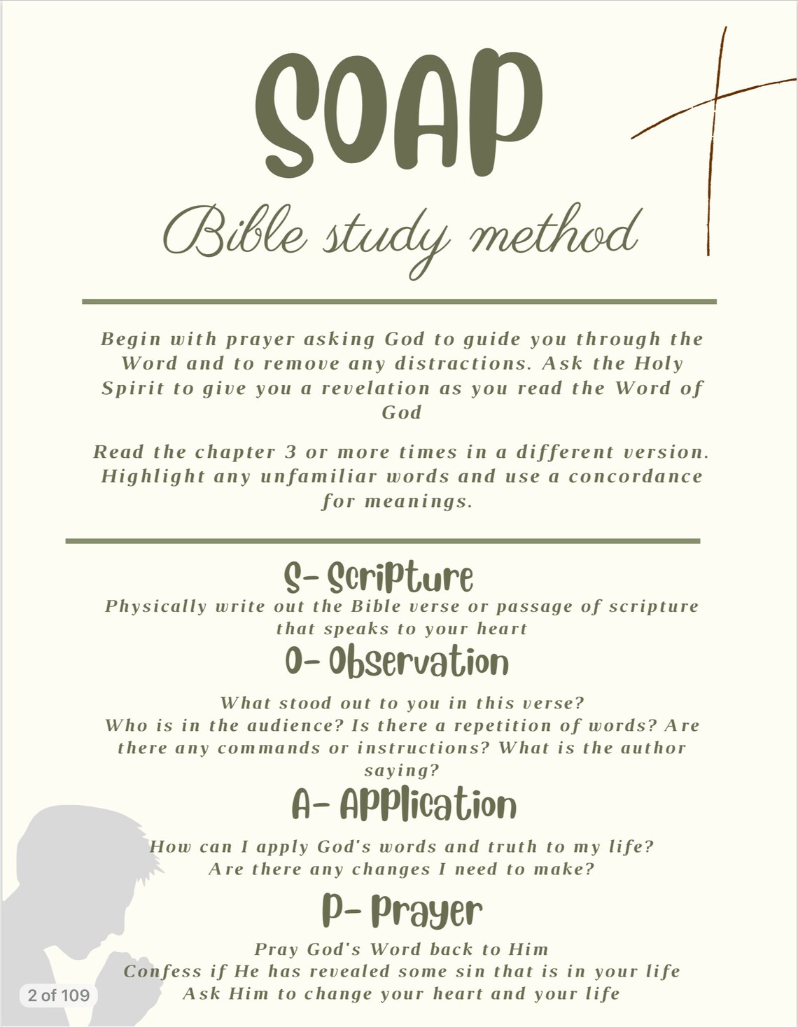 Bible Study Journal, Ebook Template, Bible Study Ebook, Bible Study ...