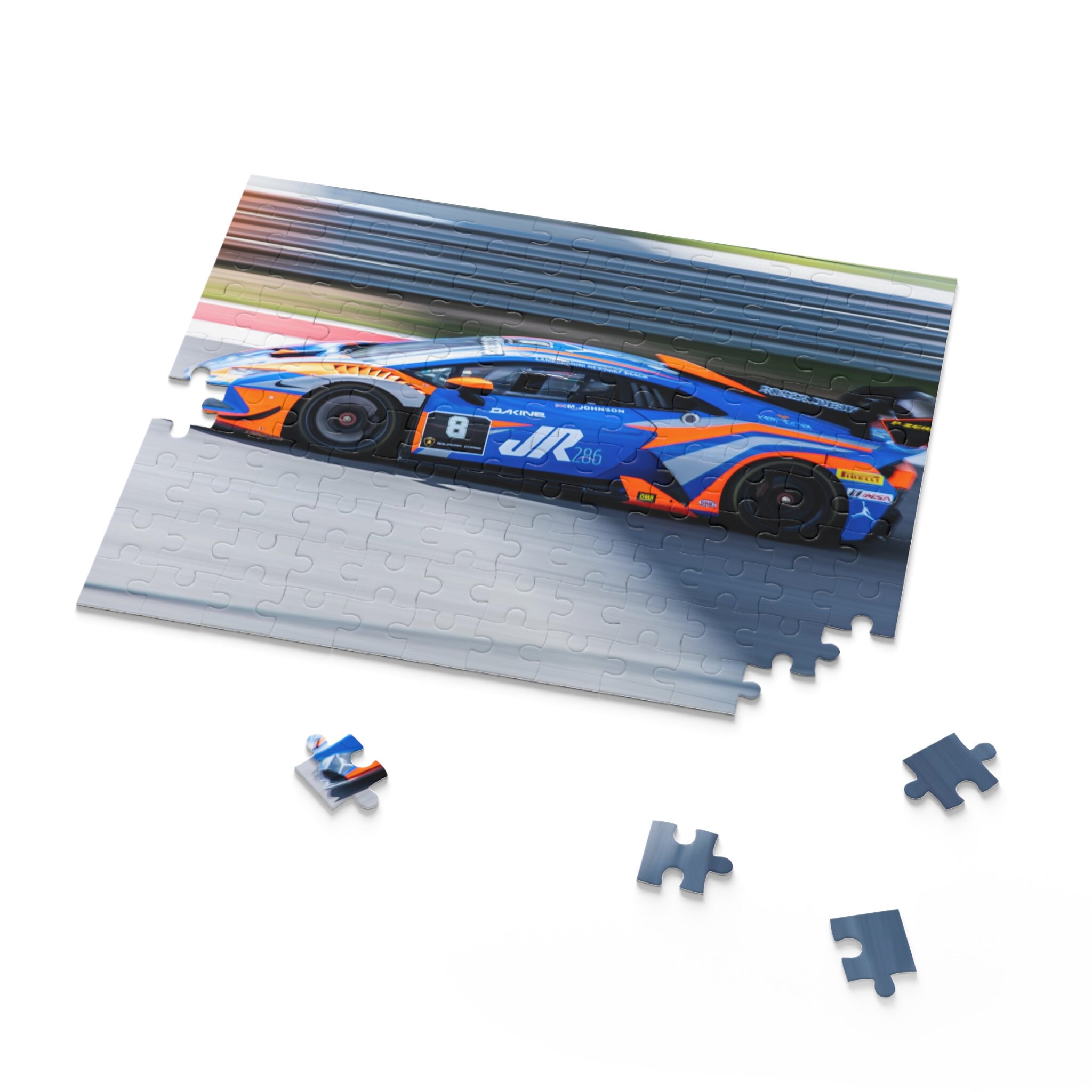 Lamborghini Race Car Jigsaw Puzzle (120, 252, 500-piece) - Etsy