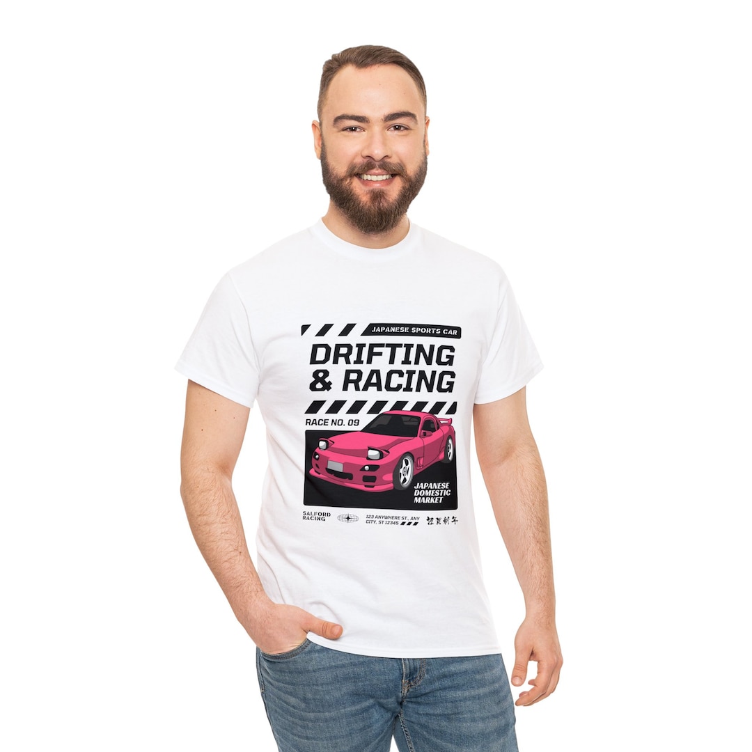Drifting and Racing Car Shirt - Speed and Style! - Etsy