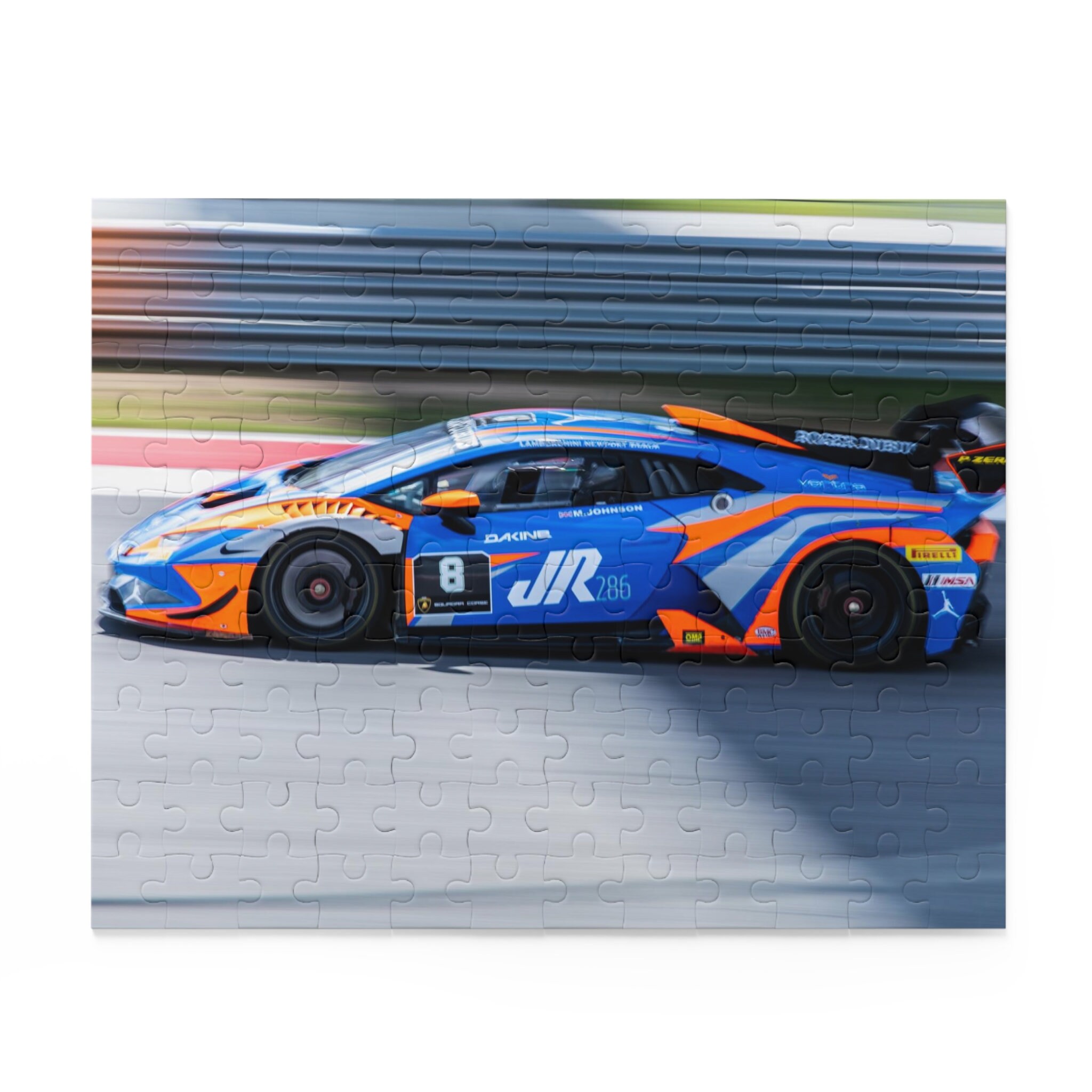 Lamborghini Race Car Jigsaw Puzzle (120, 252, 500-piece) - Etsy