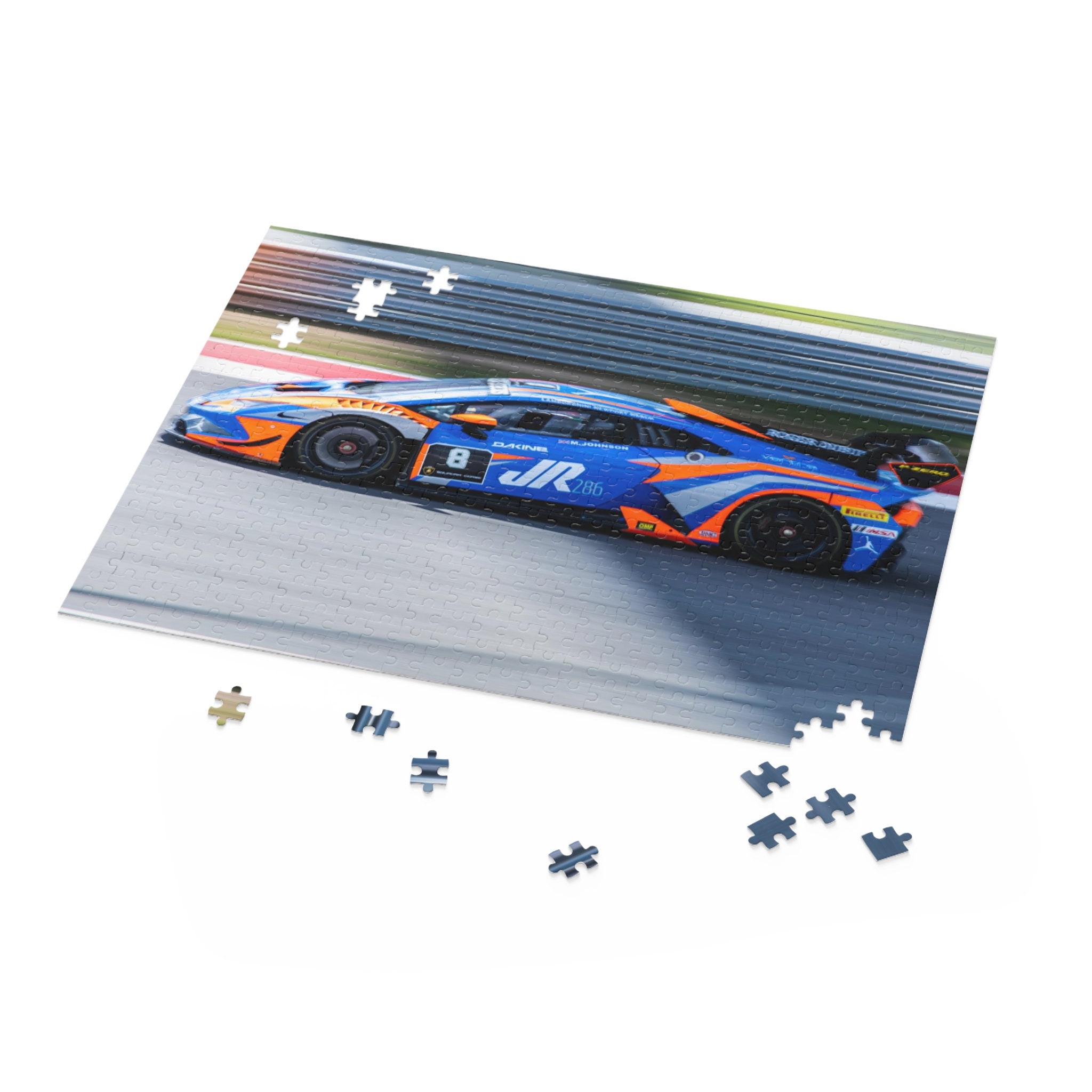 Lamborghini Race Car Jigsaw Puzzle 120, 252, 500-piece - Etsy