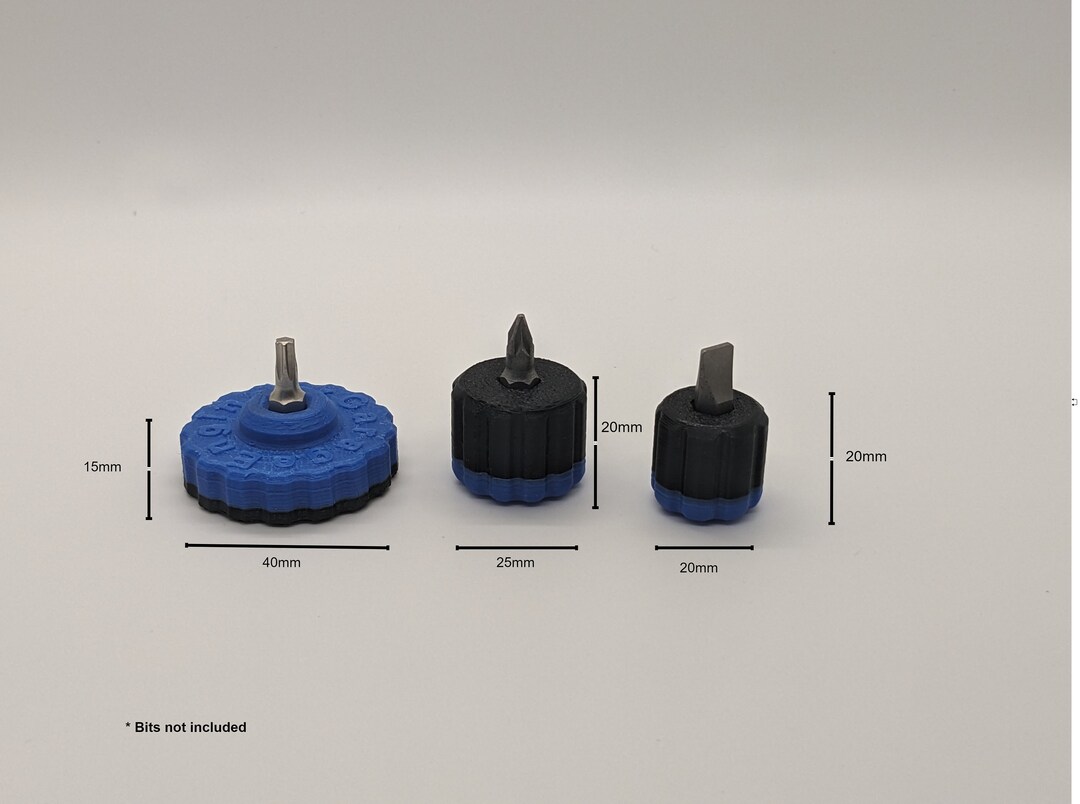 Mini 1/4 Bit Drivers With Magnets Set of 3 - Etsy