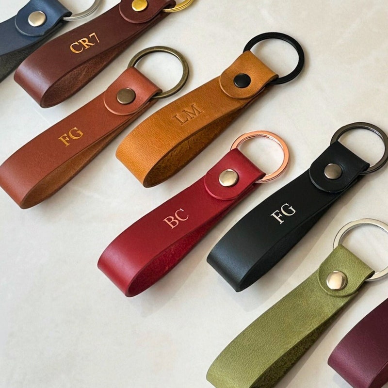 Leather Key Holder - Etsy