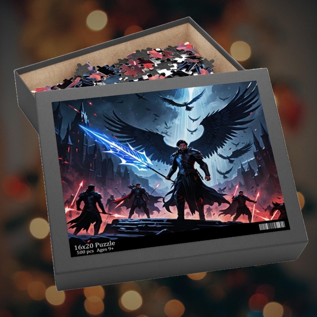 Battle in the Night Court ACOTAR Jigsaw Puzzle Puzzle for A Court of ...