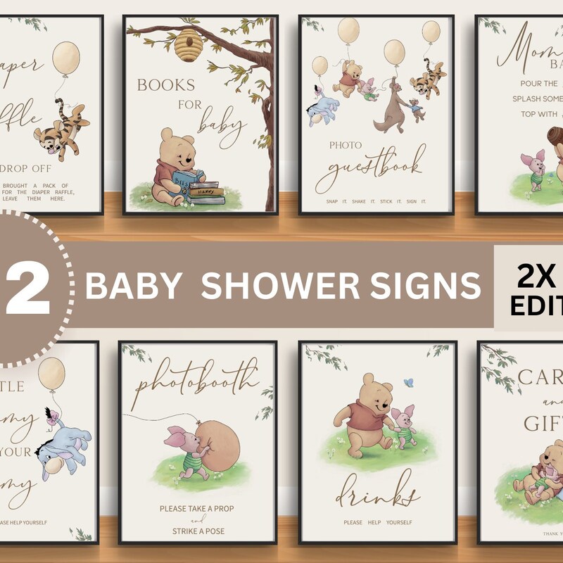 Winnie the Pooh Sign - Etsy