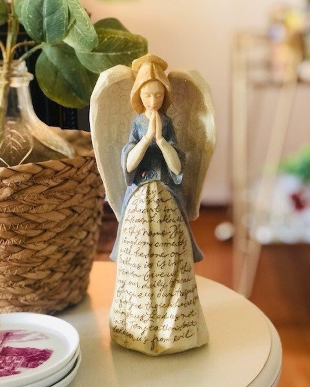 Enesco Foundations Designed by Karen Hahn the Lord's Prayer Angel ...