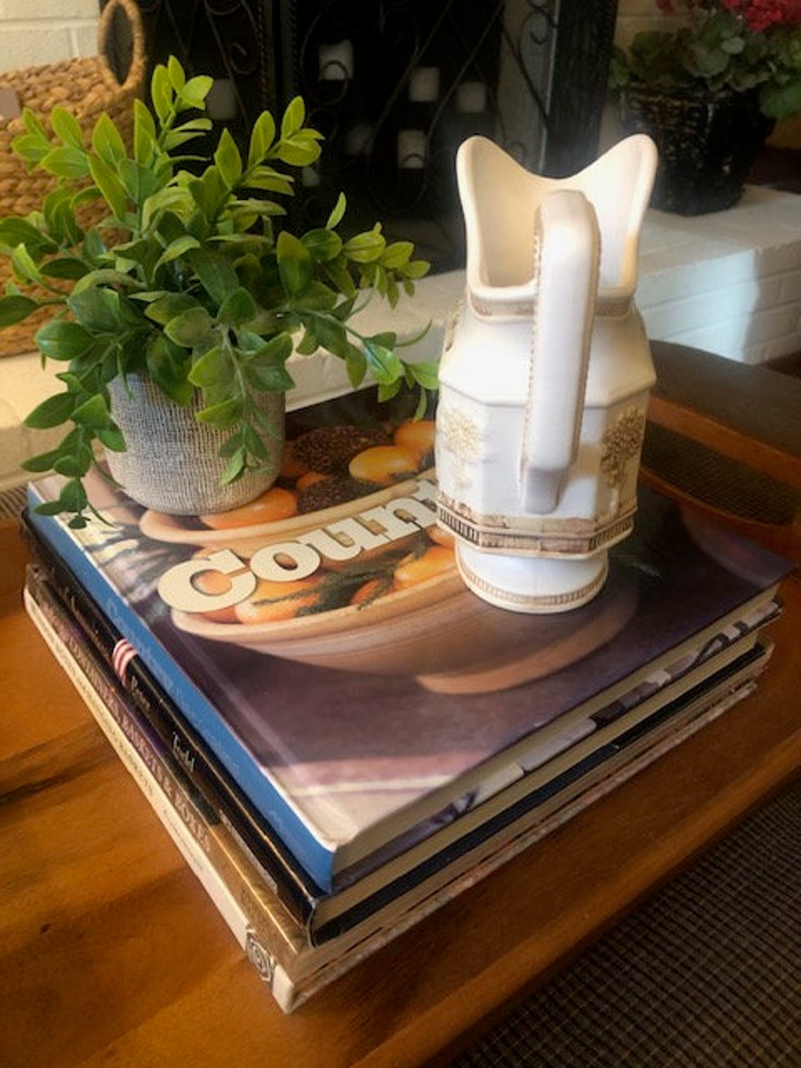 Vintage Norleans Greek Pitcher, Ivory Pitcher, Decorative Pitcher ...