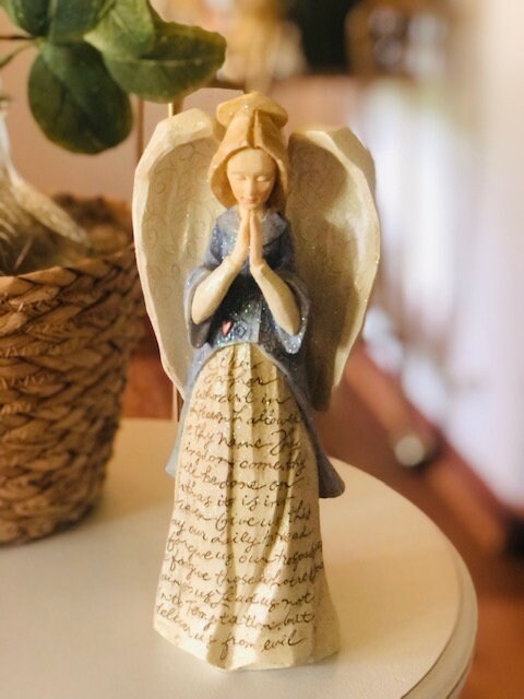 Enesco Foundations Designed by Karen Hahn the Lord's Prayer Angel ...